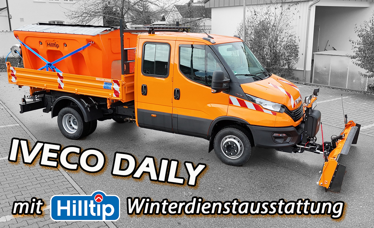 Winterdienstfahrzeug Iveco Daily - Video online - Der Schneefürst ...